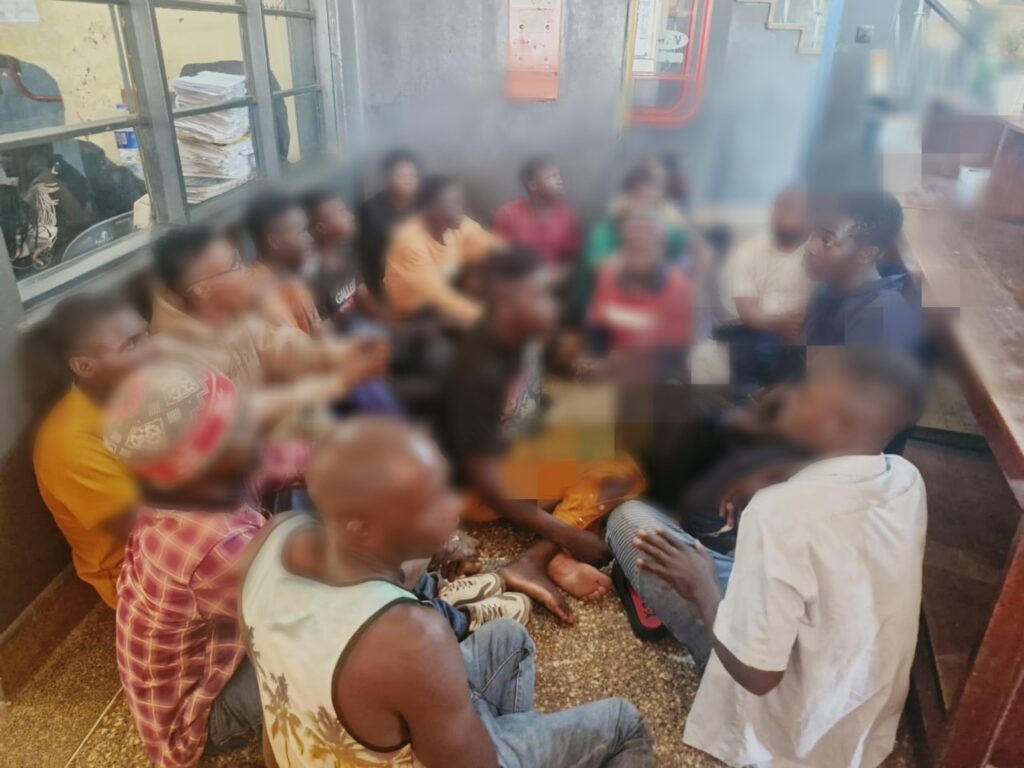 100 Arrested in City Operation - Uganda Police Force